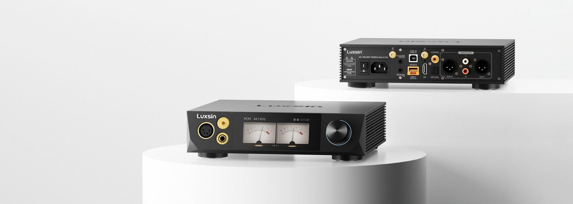 Luxsin X8, DAC and Headphone Amplifier, AI Assisted EQ Tuning